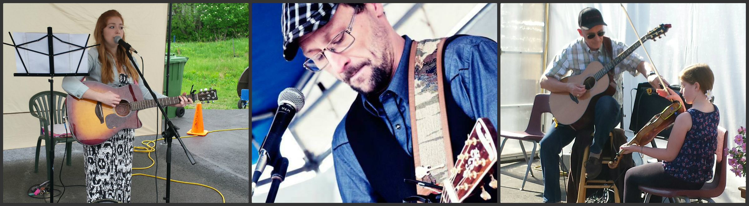 Busking At the Market – New Glasgow Farmers Market